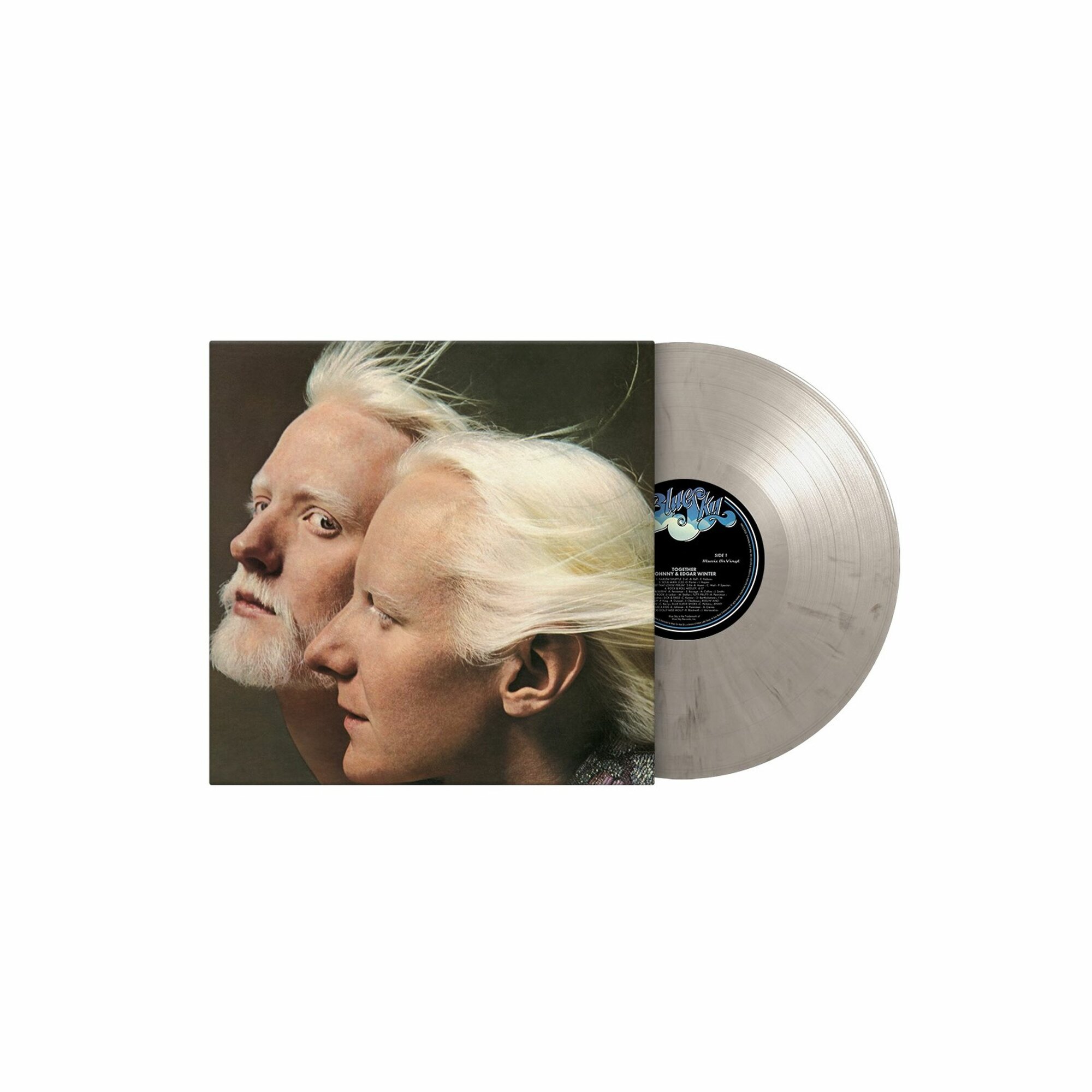Виниловая пластинка Edgar Winter & Johnny Winter - Together: Live (180g) (Limited Numbered Edition) (White Marbled Vinyl) (1 LP)