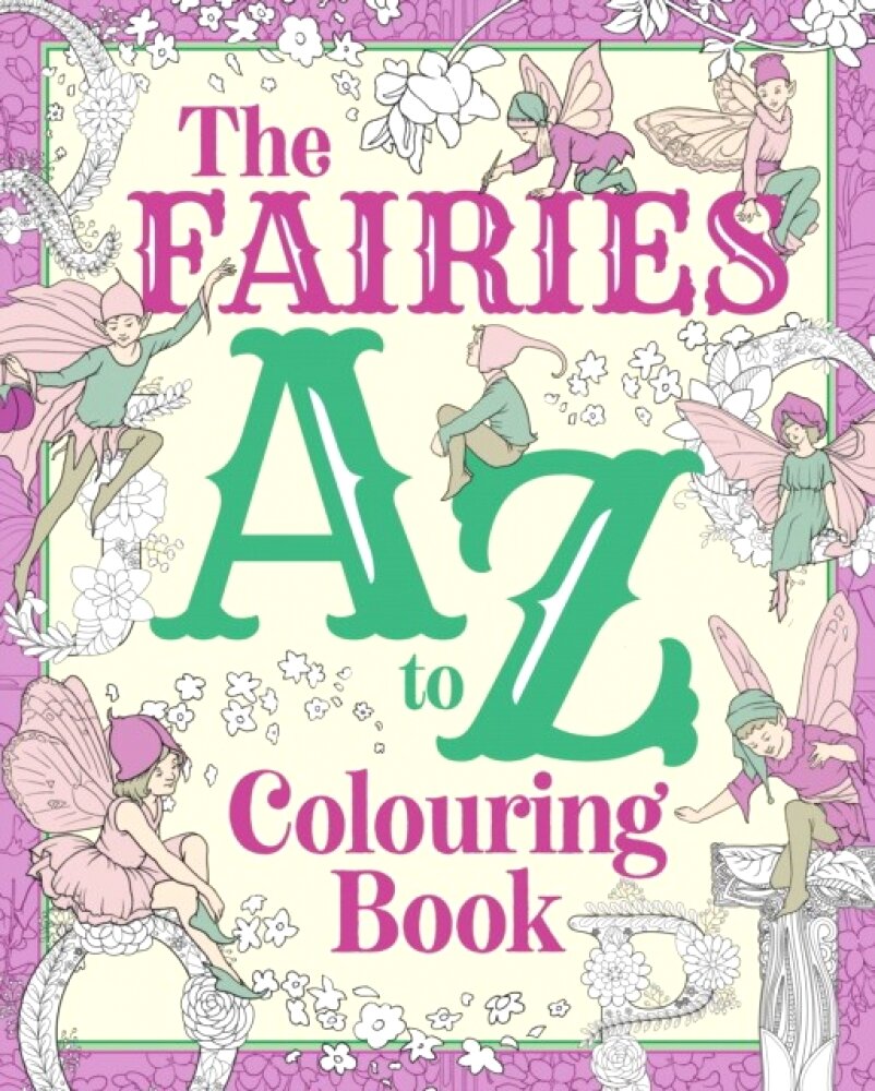 Fairies a to z colouring book