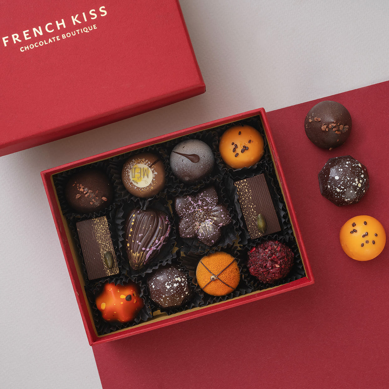 Подарочный шоколадный набор конфет Frenchkiss"Бальзамин", ассорти