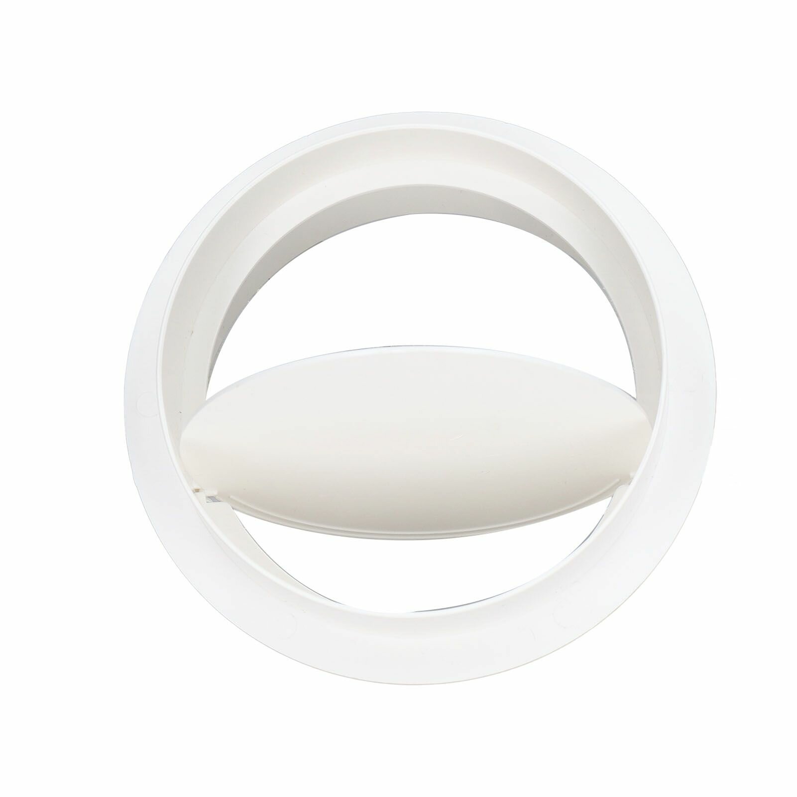 Заслонка обратной тяги, 6-дюймовый блокатор тяги, 1-сторонний ограничитель воздушного потока, аксессуар для соединителя воздуховода из АБС-пластика