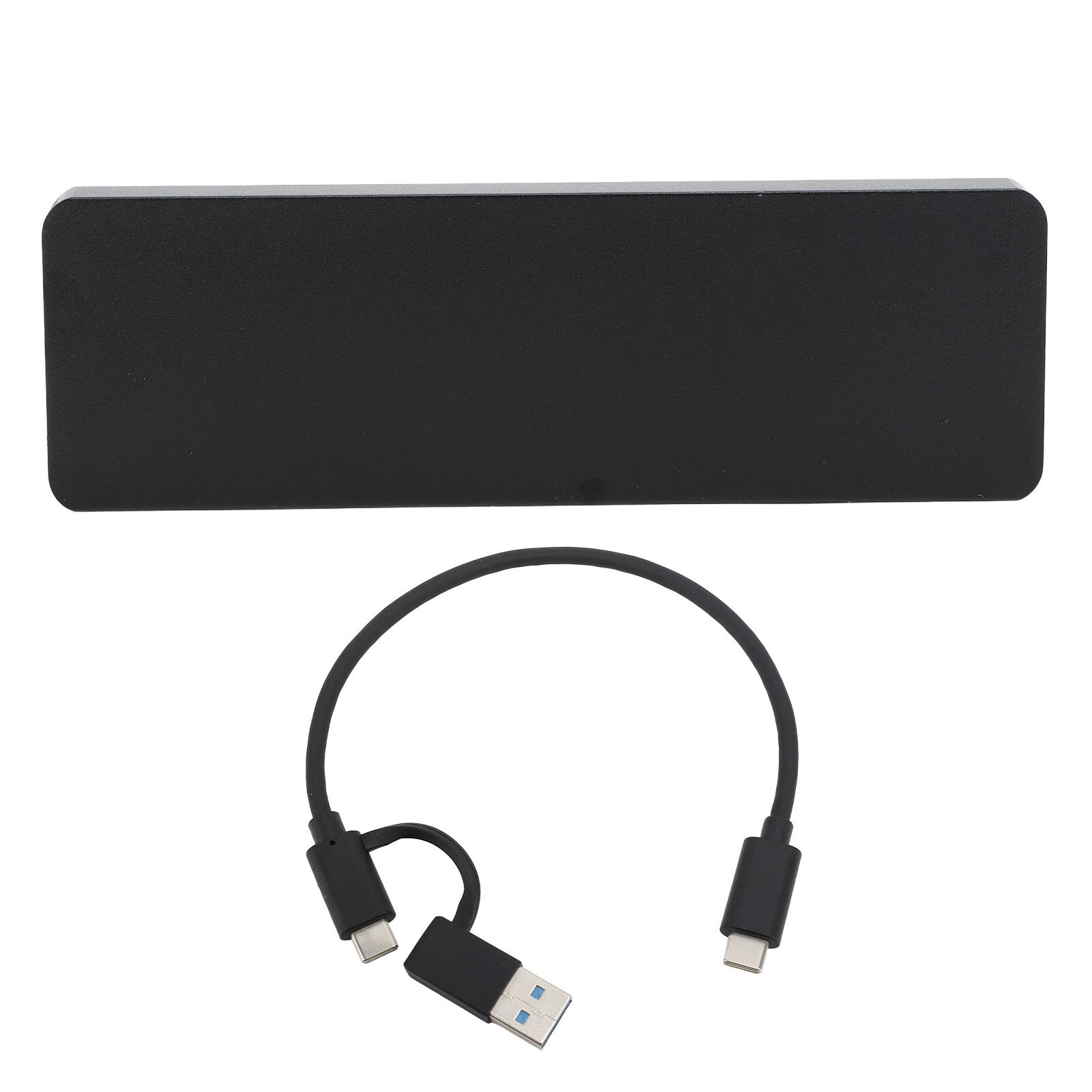 Внешний корпус для m . 2 pcie nvme ssd usb 3 . 1 type c 10 гбит с uasp 2230 2242 2260 2280 черный без диска