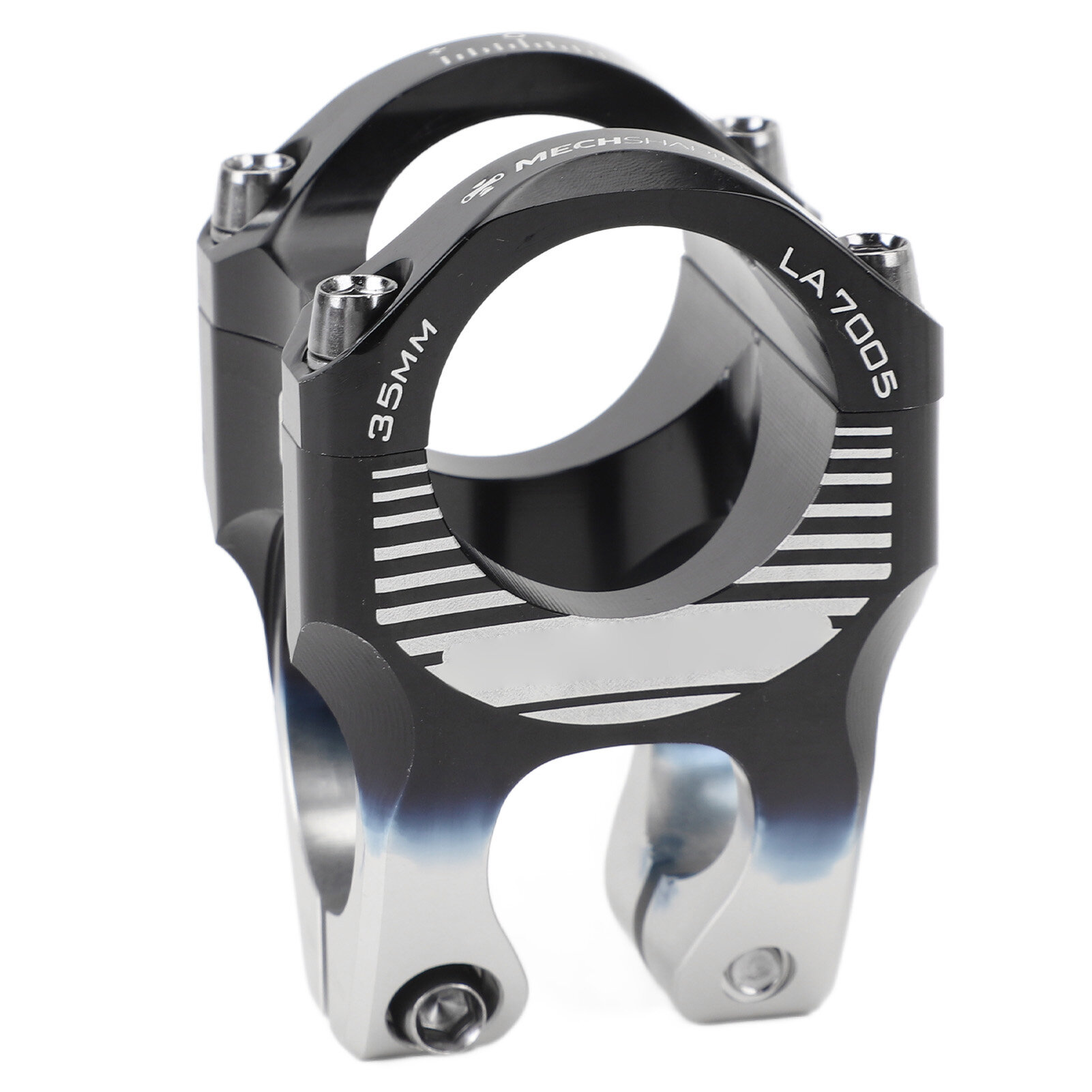 Вынос руля для велосипеда 31,8 мм, алюминиевый сплав, ЧПУ, полый, универсальный, короткий, для горных, шоссейных, фиксированных передач, черный, серебристый.