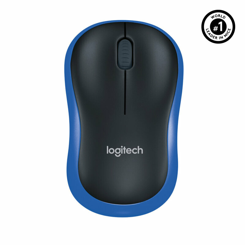 Мышь Logitech M185 Wireless mouse Blue (910-002239)