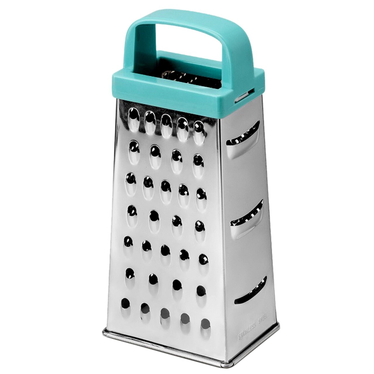 ATMOSPHERE Azure 4-гранная тёрка металл/пластик для сыра овощей цедры многофункциональная