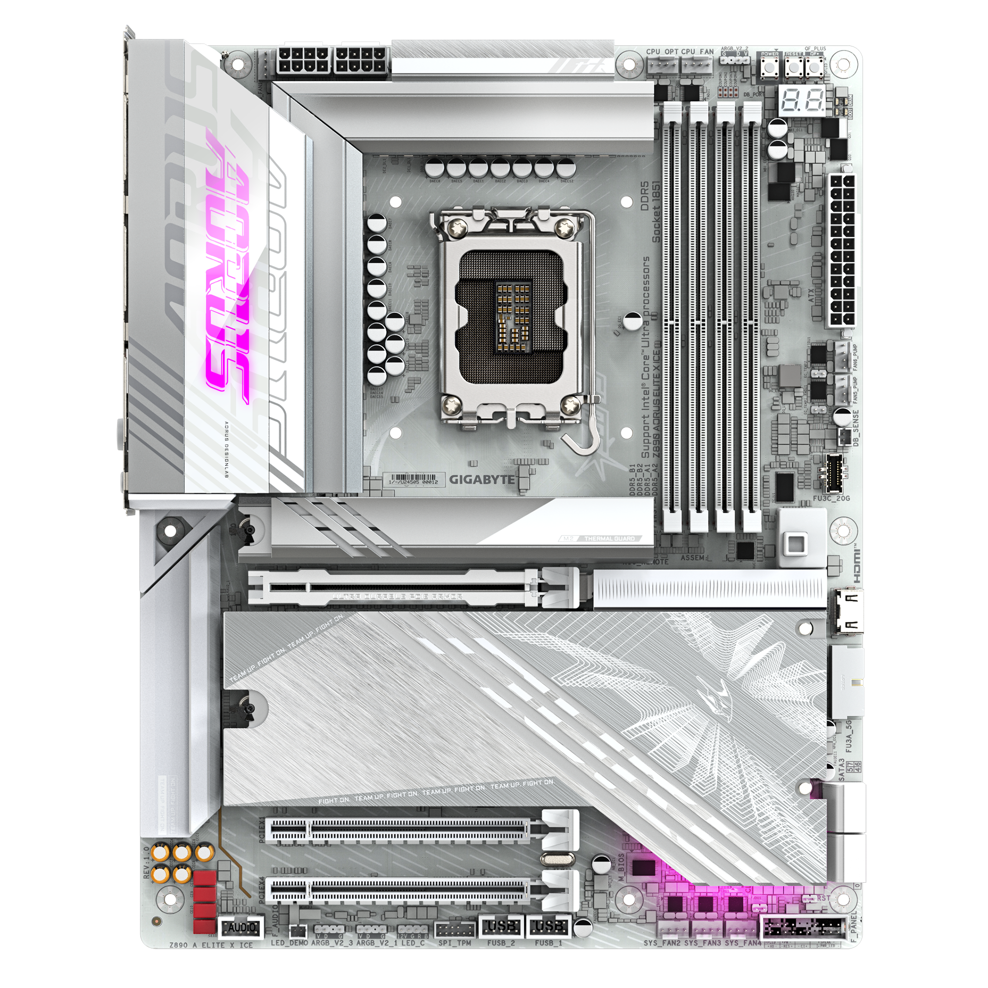 Материнская плата GIGABYTE Z890 S1851 ATX Z890 A ELITE X ICE