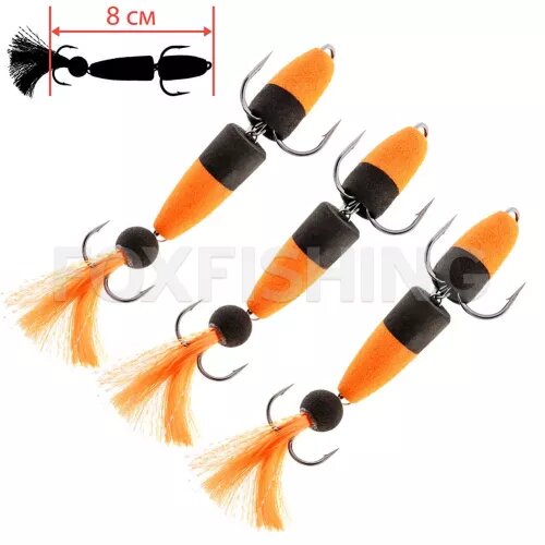 Мандула Next Mandula M 8см. №027 3шт.