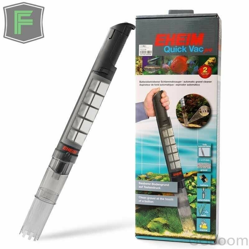 EHEIM Quick Vacpro- автоматический сифон для чистки аквариума без подмены воды на батарейках (входят в комплект) GGBoom
