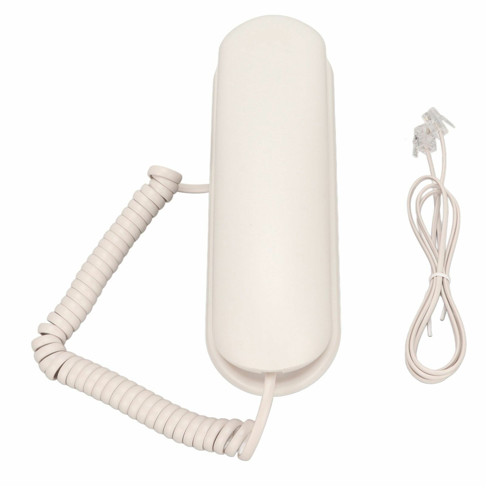 Настенный телефон, многофункциональные большие кнопки, повторный набор, функция отключения звука, проводной настенный телефон для домашнего офиса, отеля, белый цвет