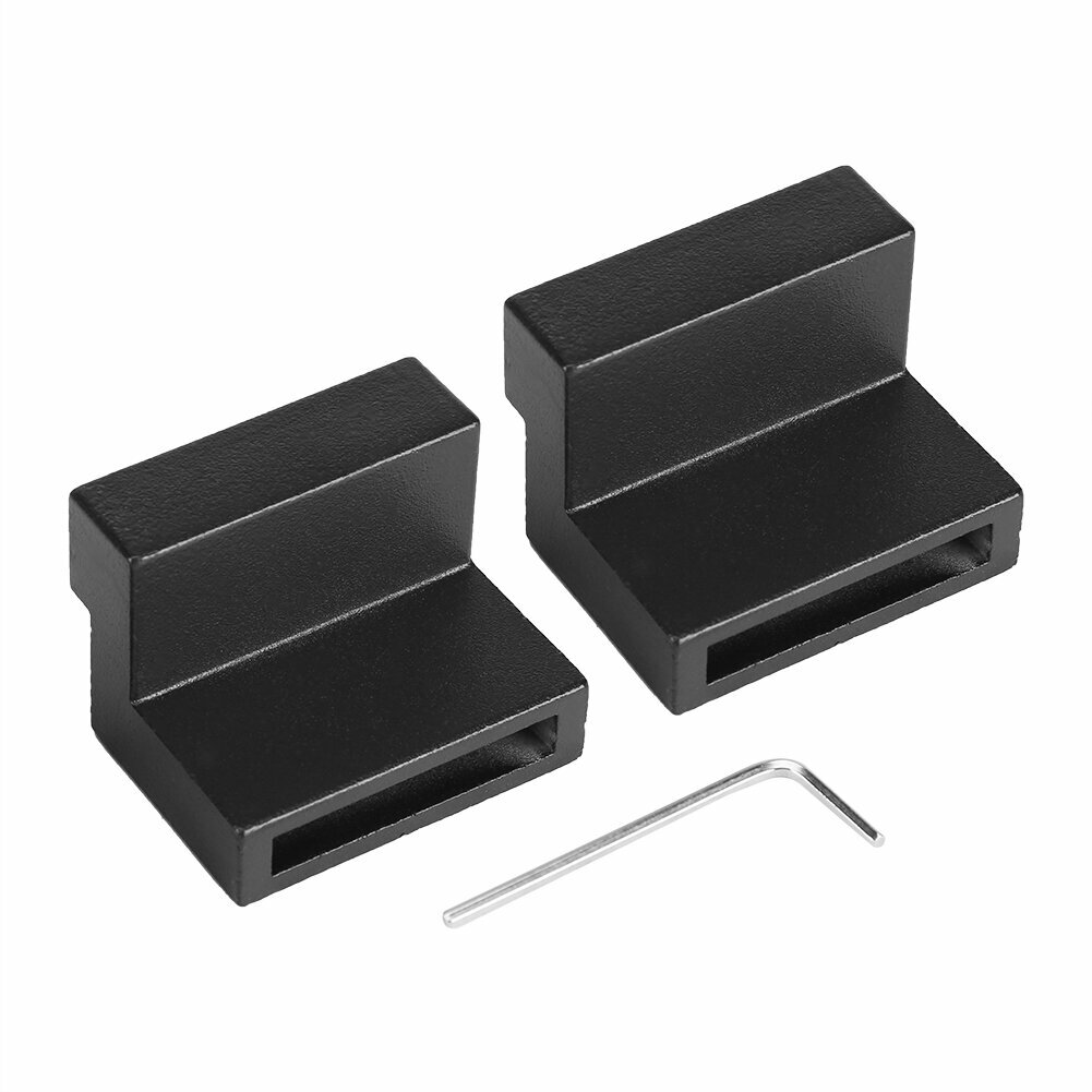 Ограничитель Для Раздвижных Дверей: Цинковый Сплав 50x35x36 мм Компактный И Прочный - Бесшумная Работа С Резиновым Покрытием Стопор Для Рельса - Концевой Упор Для Сарая И Помещений