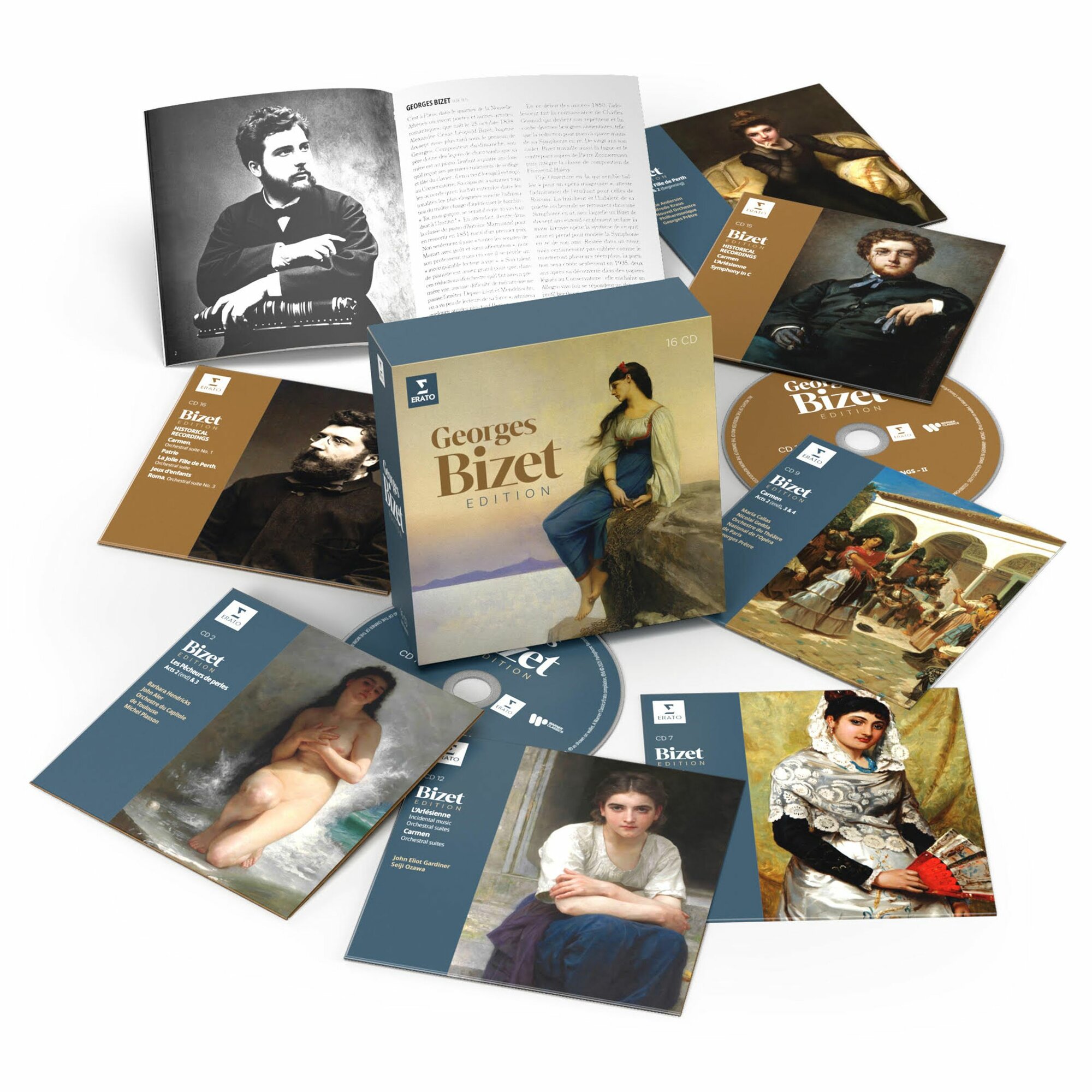 Компакт-диск Georges Bizet (1838-1875) - Georges Bizet Edition (Erato) (1 CD)