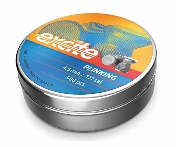 Пуля пневматическая H&N Excite Plinking, для вин, гладк. 4,5мм, 0.48гр (500шт)