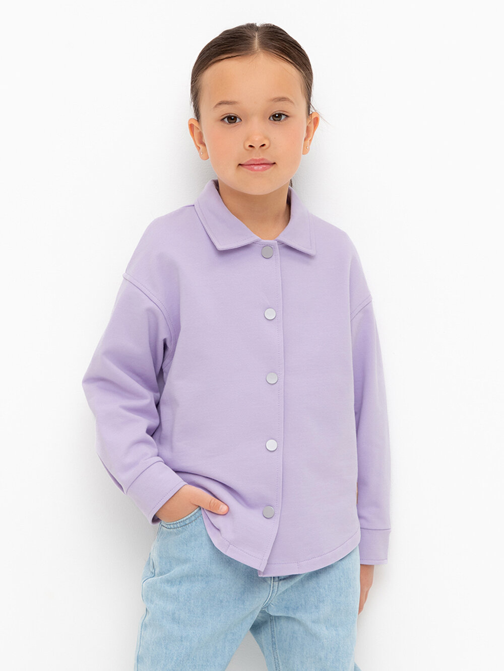 Куртка КР 302677-1/пастельно-лиловый