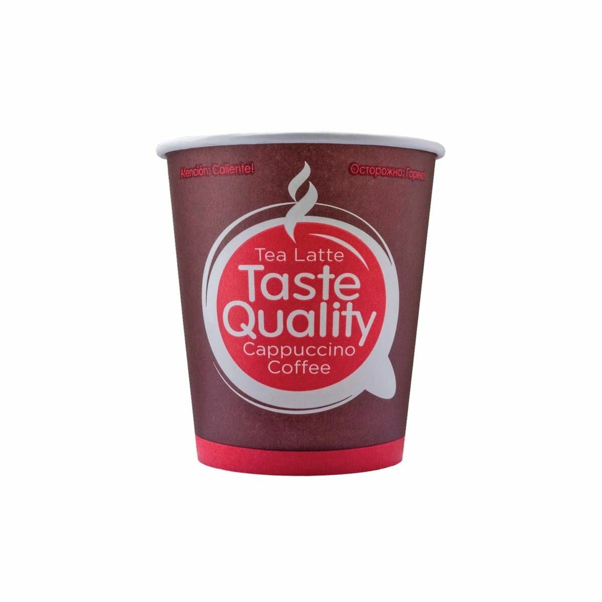 Бумажный стакан Taste Quality d-72 180 мл, туба: 80 шт.