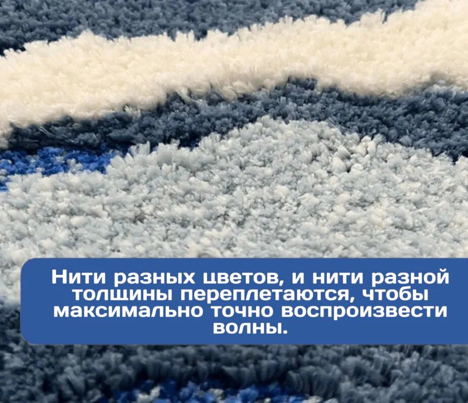 Мягкий ковёр 60 x 80 см из флока, нескользящий, быстросохнущий, ворсистый, прикроватный коврик, домашний, декоративный