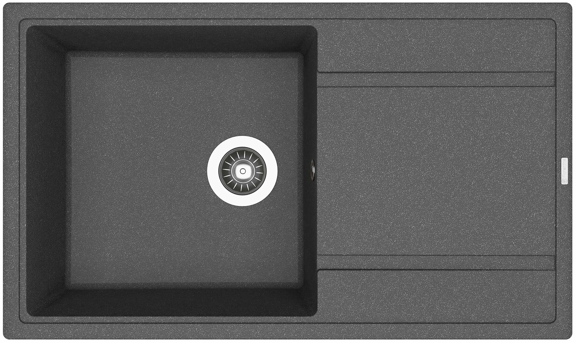 Кухонная мойка Florentina Липси 860 черный 20.130. D0860.102