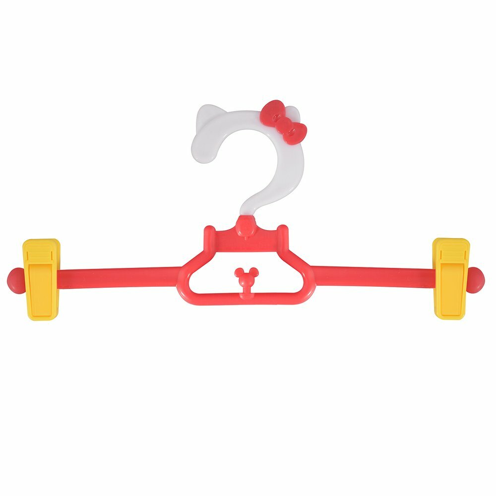 Вешалка Мультидом "Мультяшка", полипропилен, с зажимами, для детской одежды, 32-36 размер 1 шт