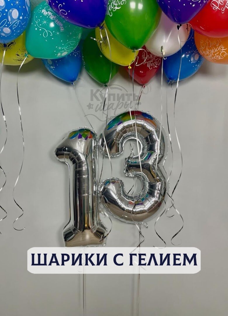 Воздушные шары с гелием, шарики воздушные "Для мальчиков" №1880