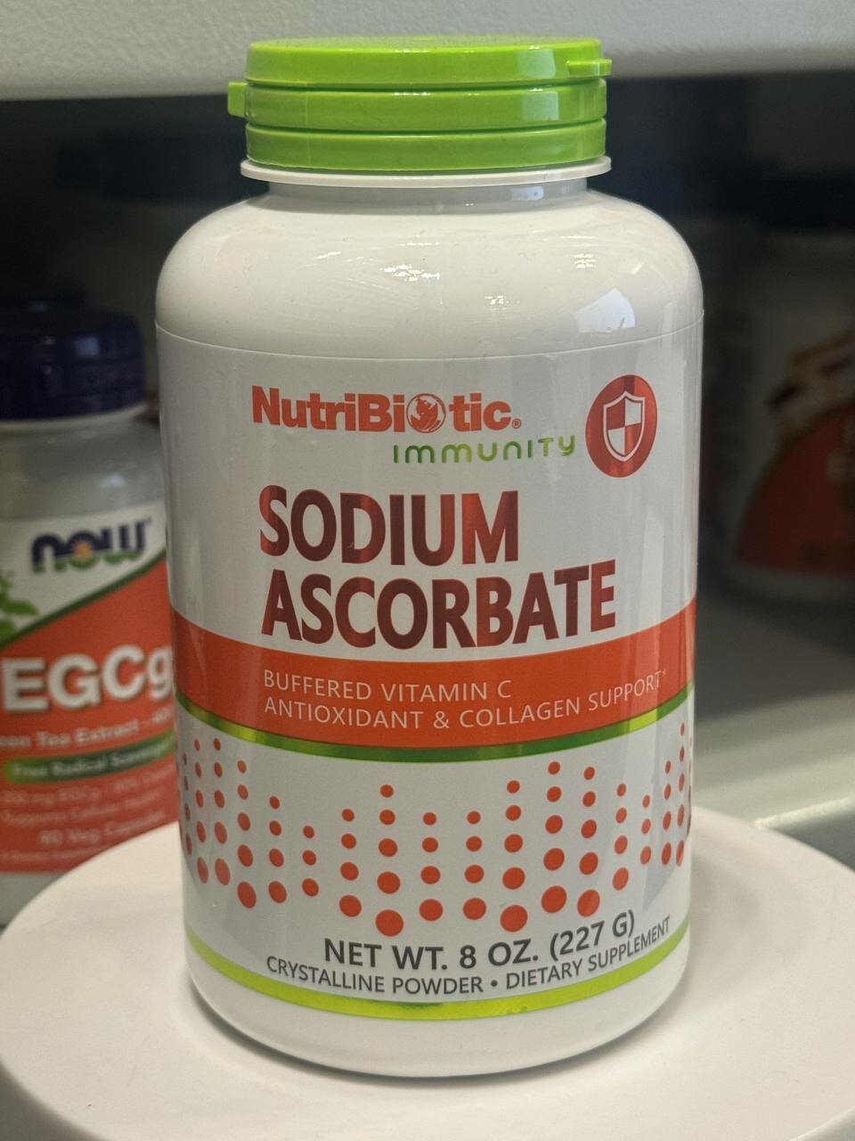 NutriBiotic Sodium Ascorbate, Аскорбат натрия, 227 гр