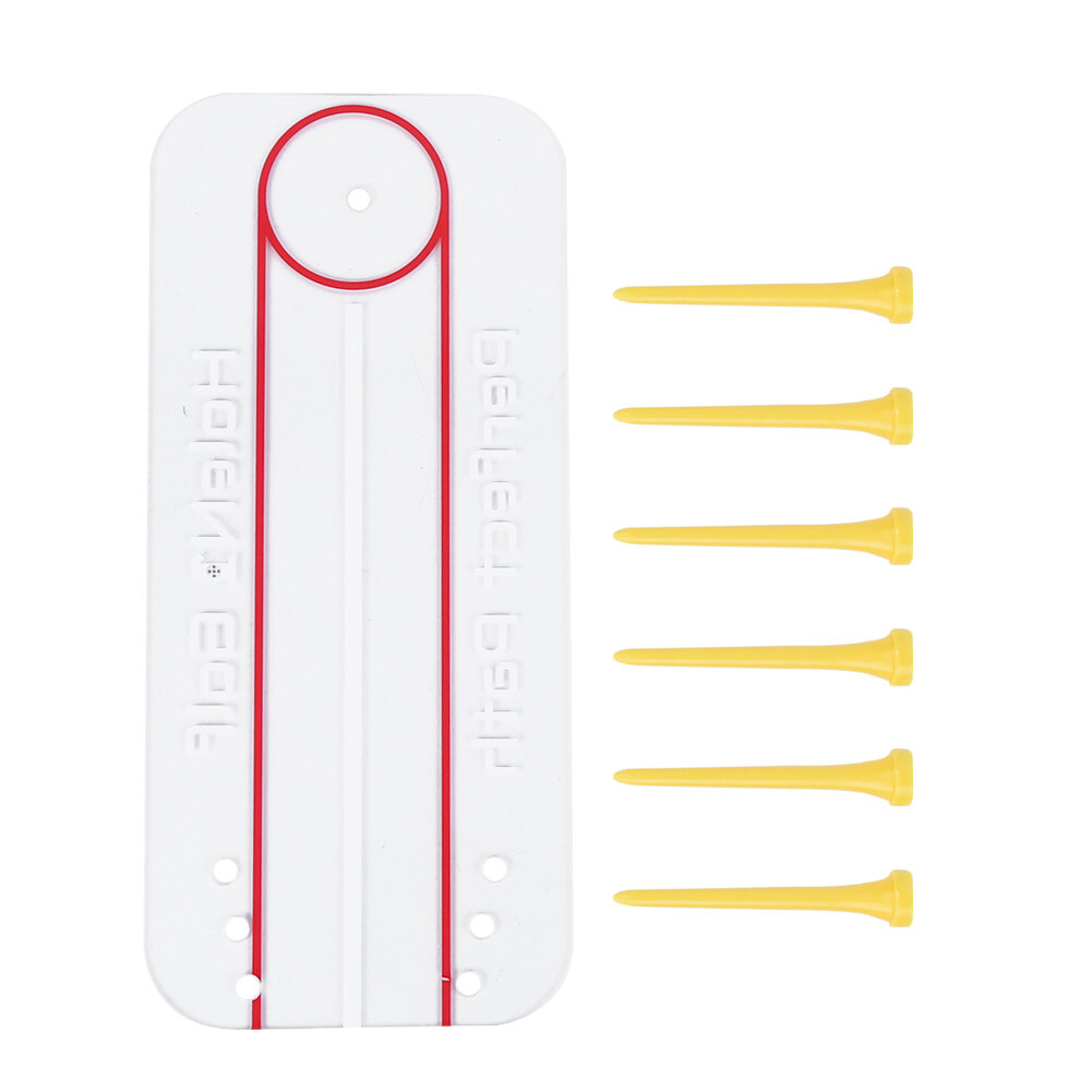 Тренировка прямого удара в гольфе, небольшое зеркало для отработки выравнивания взгляда, тренажер для свинга, аксессуары для тренировок по гольфу.