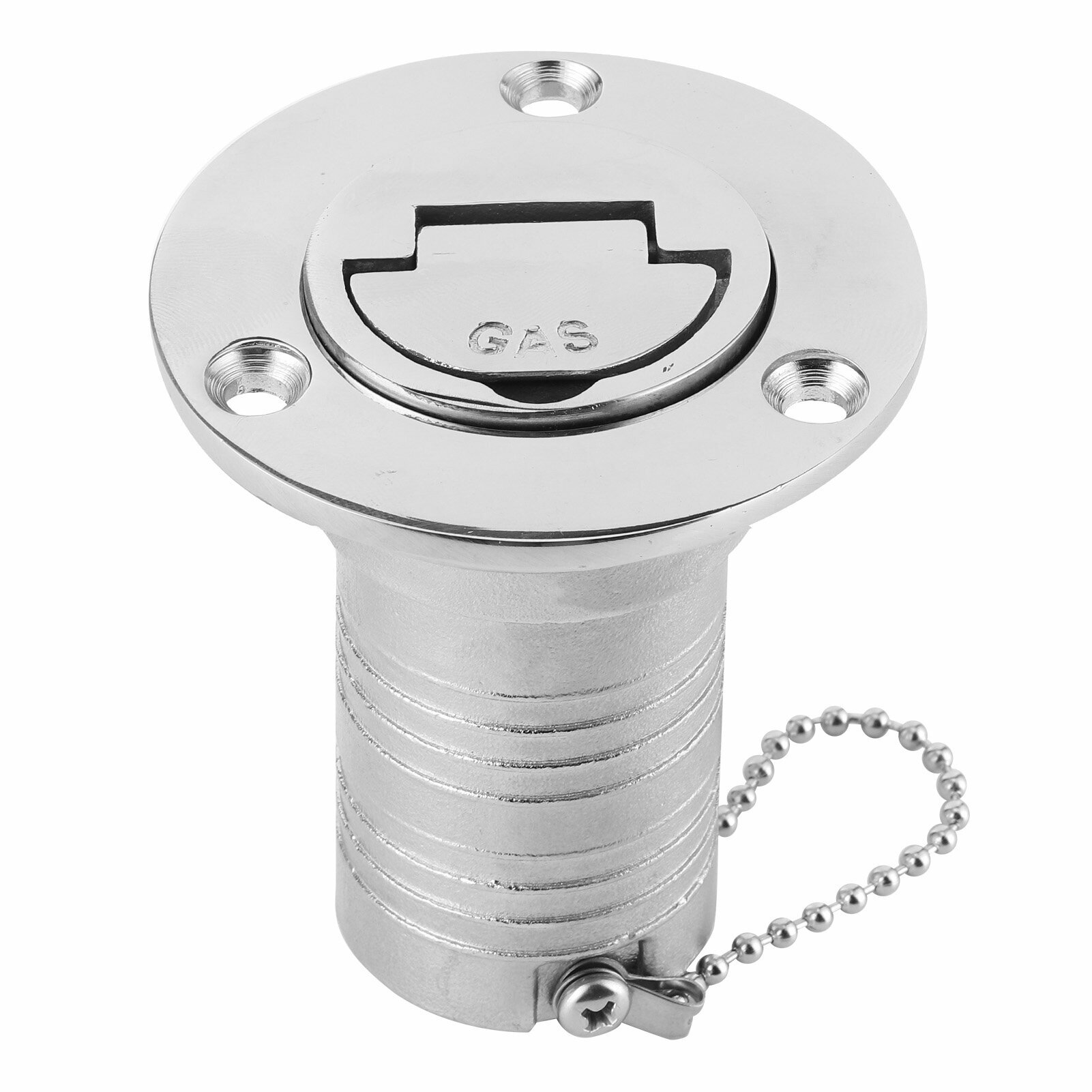 Наливная горловина топливного бака с бесключевой крышкой из нержавеющей стали 316, для лодки, яхты, каравана, 38 мм