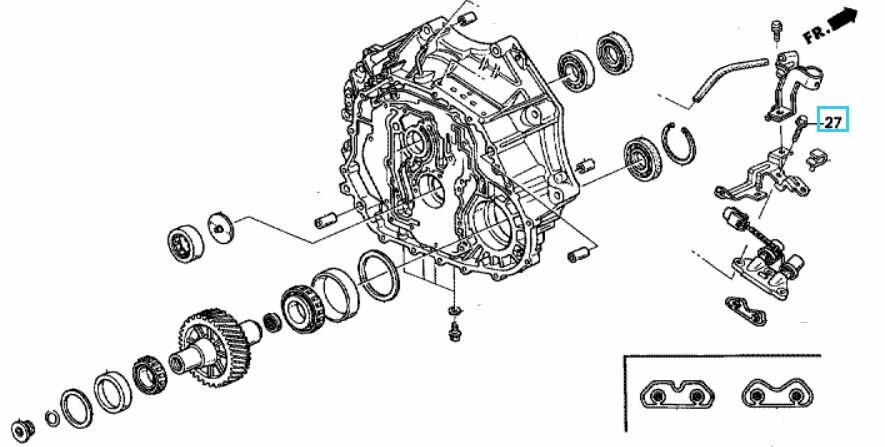 Болт с фланцем 6х22; Артикул Honda/Acura: 957010602208 (Оригинал)