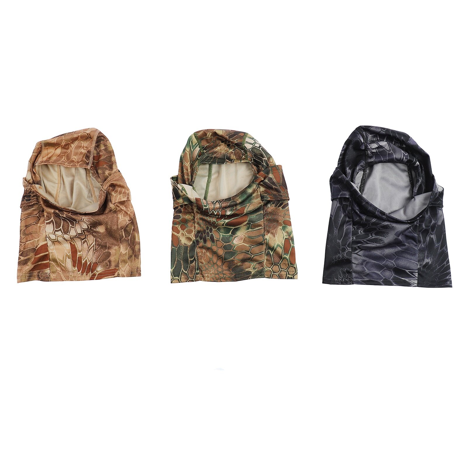 3 шт. ветрозащитный солнцезащитный дышащий капюшон для лица и шеи для занятий спортом на открытом воздухе