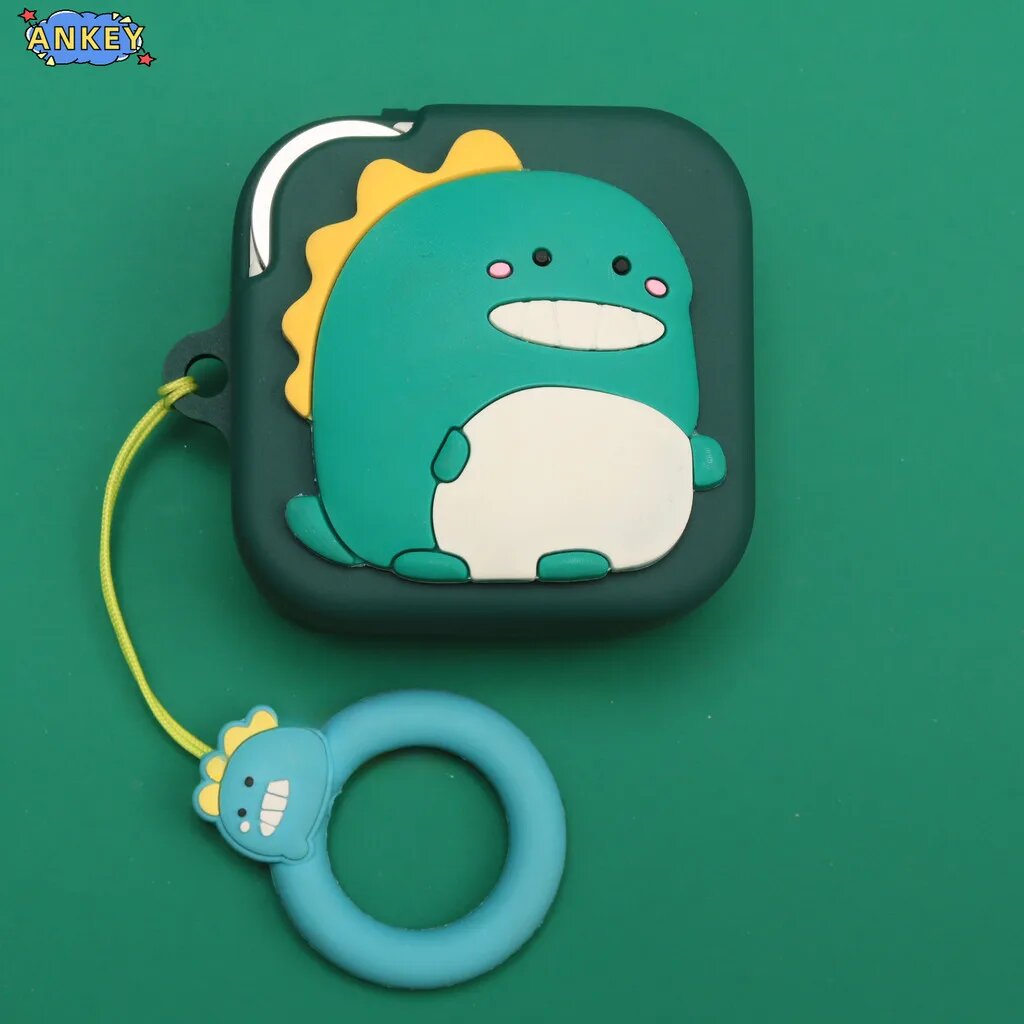 Чехлы для Nothing Buds Pro 2, Ear 3, Ear 2 силиконовые Nothing Buds Pro 2, Green Dinosaur 1