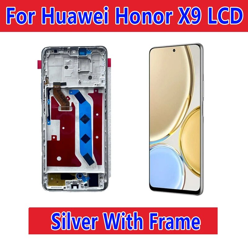 Для Huawei Honor X9 экран в сборе, экран мобильного телефона X30 X9 5G, ЖК-дисплей ANY-NX1, внутренние и внешние экраны X9, X30