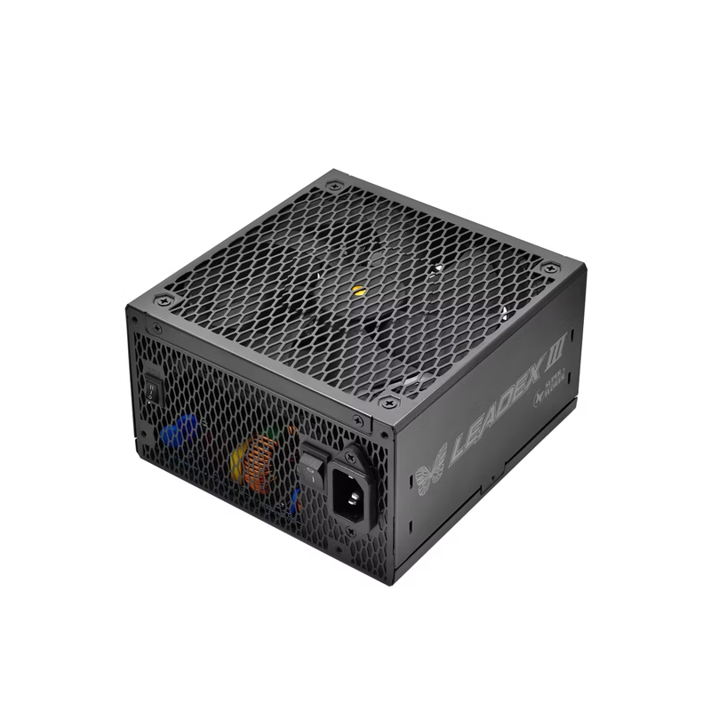 Блок питания блок питания 850 Ватт/ Power Supply Super Flower Leadex III Gold, 850W, ATX 3.1, 140mm, 8xSATA, 3xPCI-E(6+2), 1x12VHPWR(12+4), APFC, 80+ Gold, Full Modular