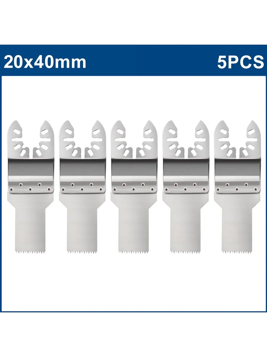 Насадка для реноватора по дереву, 20 ммx40 мм, 5 шт.