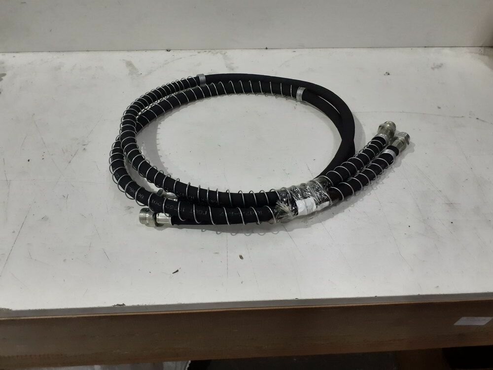 Шланг тормозной КАМАЗ прицепа 1,5 м (в пружине) ш М22 + ш М22