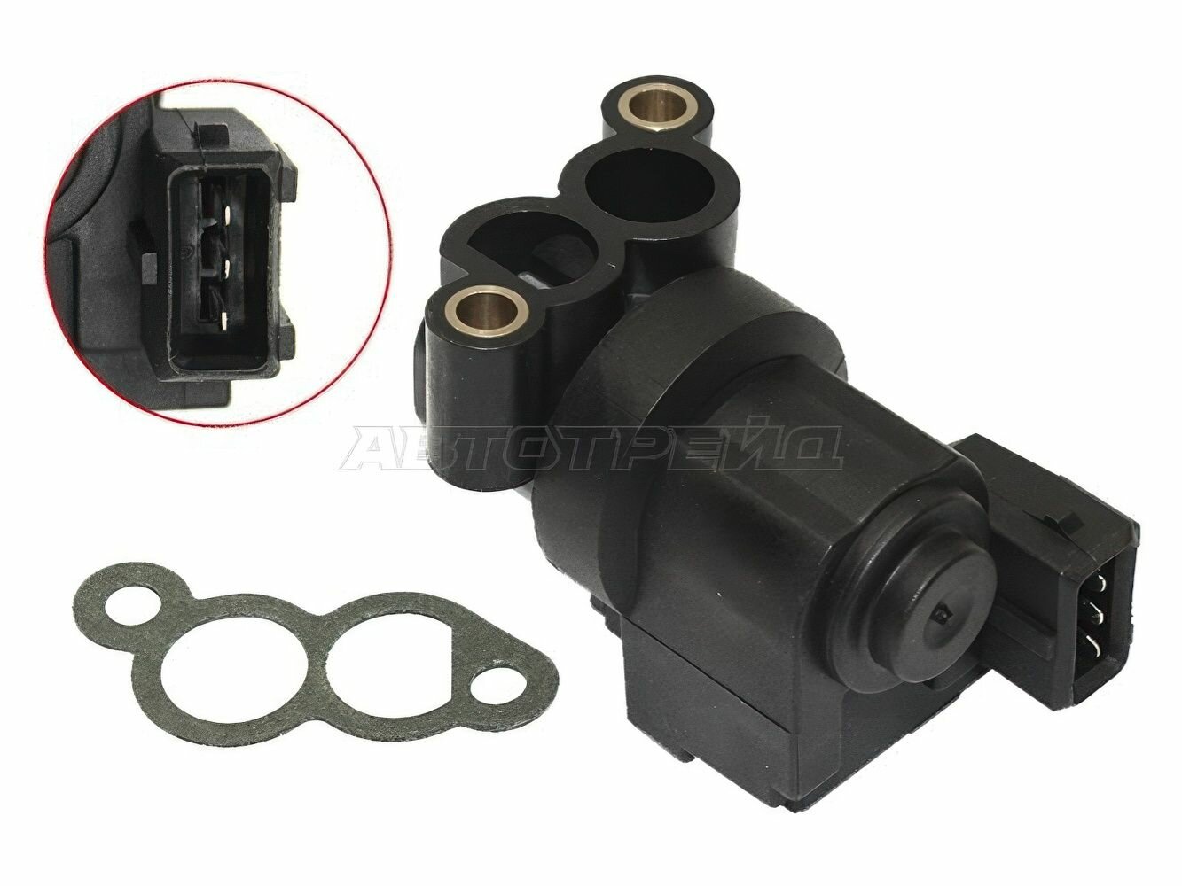 Клапан холостого хода (датчик) 1,3-1,6 DOHC для Хендай Акцент, Верна, КИА Церато, Рио арт ST3515022600 SAT