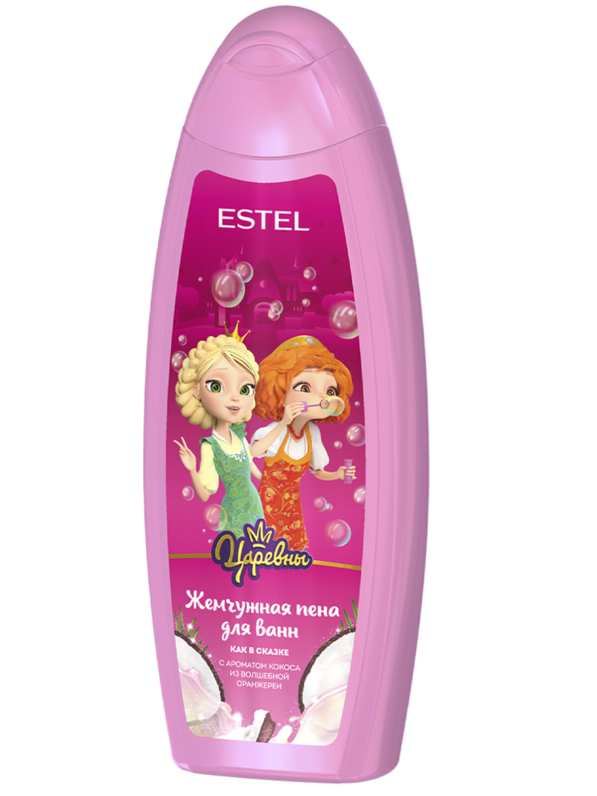 Пена для ванны расслабляющая с ароматом кокоса ESTEL Царевны Как в сказке 430 мл