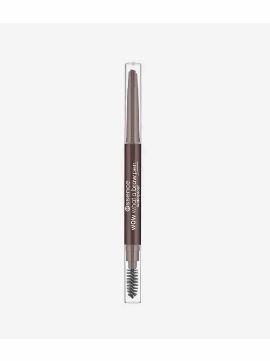 Водостойкий карандаш ESSENCE wow what a brow 02, выкручивающийся, для бровей, водостойкий