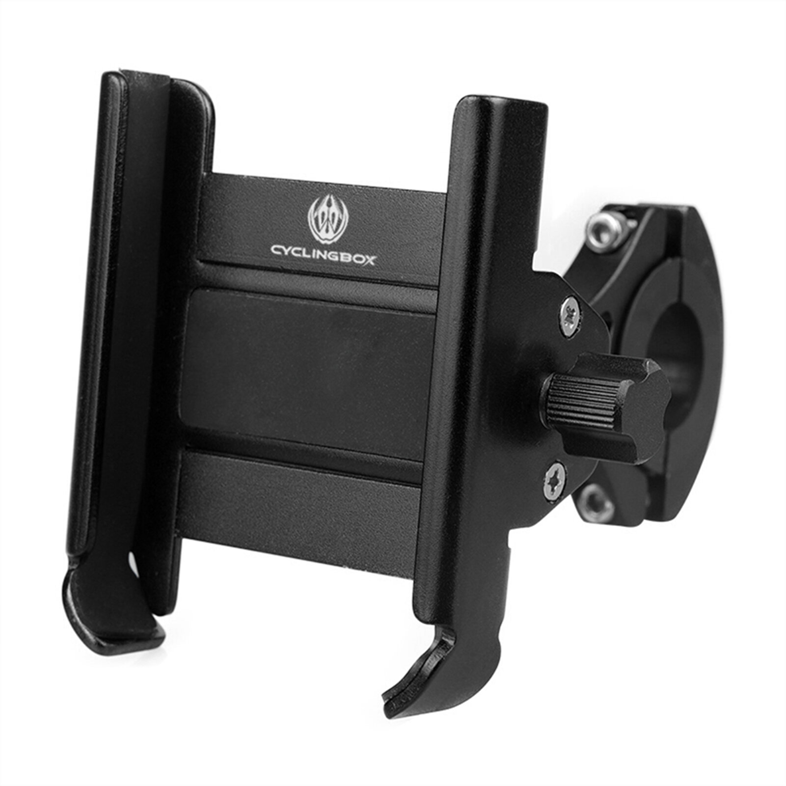 Крепление для мобильного телефона из алюминиевого сплава для велосипеда и мотоцикла с 360° поворотом, регулируемое, для горных велосипедов, дорожных велосипедов, зеркало заднего вида, черный/красный/титановый цвет, тип 1/тип 2/тип 3, ширина 65-100 мм,