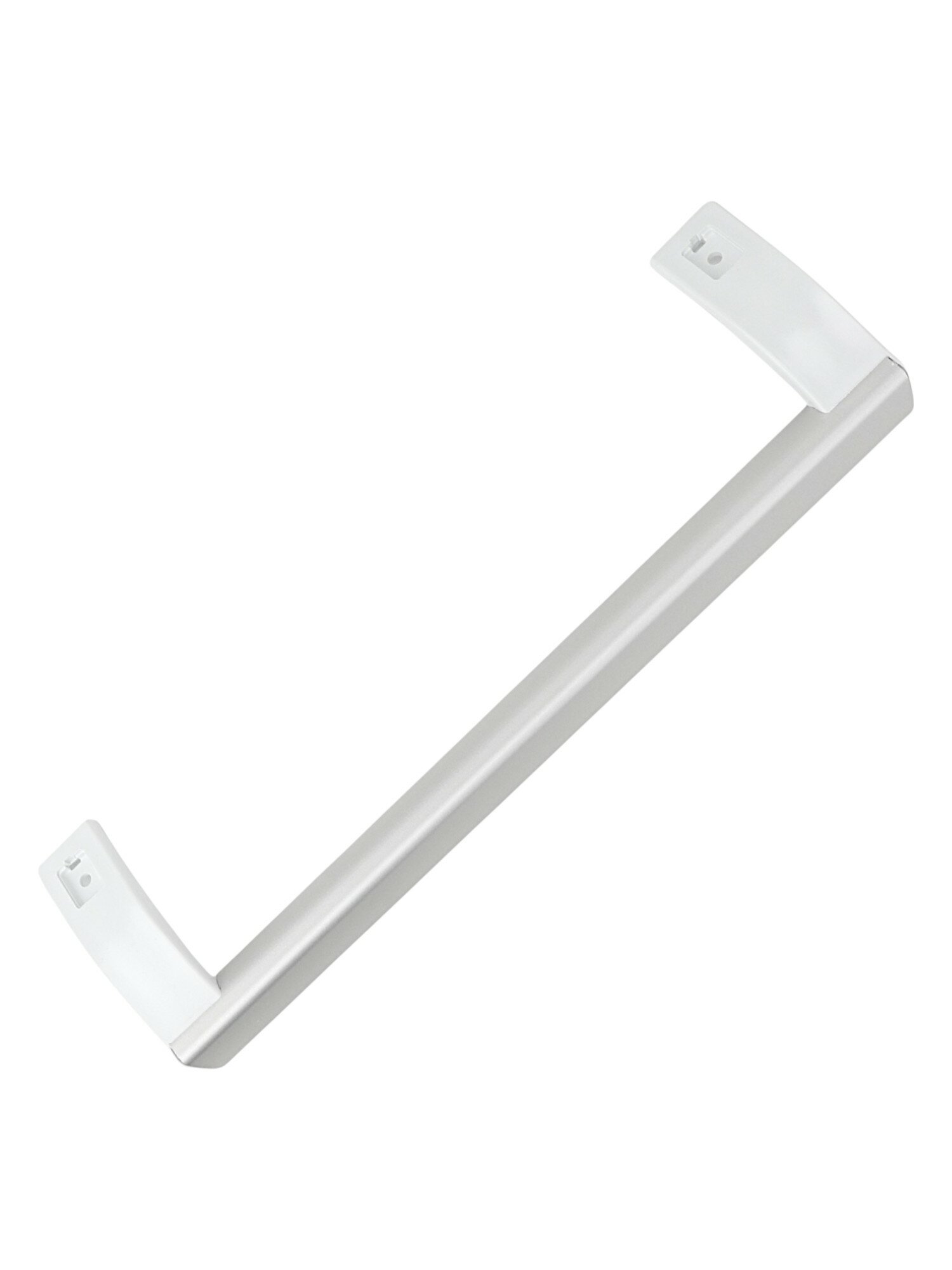 Ручка двери для холодильника Атлант, Минск расположение универсальное, цвет серебро/730365800800