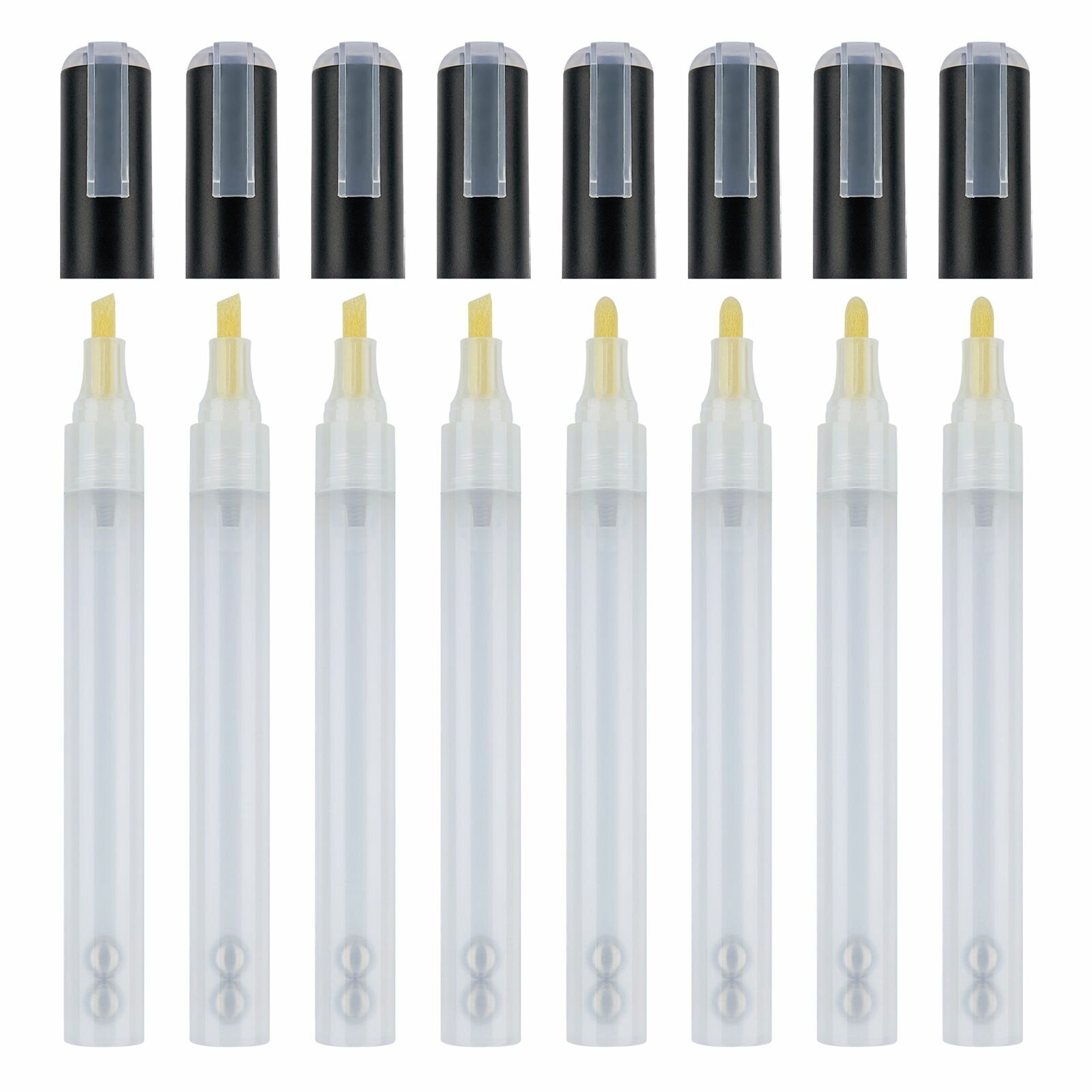 6 шт пустые акриловые маркеры многоразовые