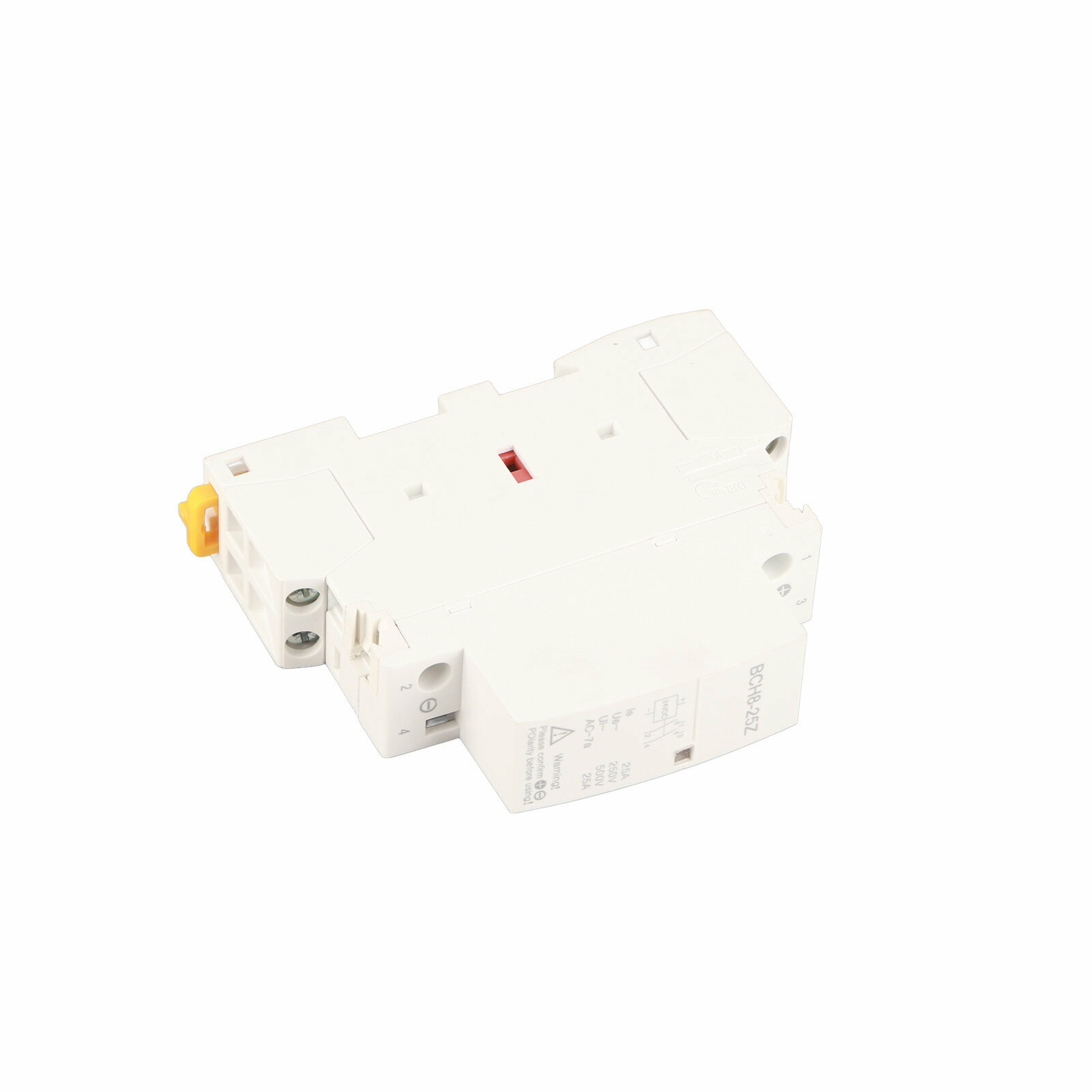 DC Voltage Contactor 25A BCH8‑25Z 2NO для умного дома отель системы интеллектуального управления 250VAC 50/60Hz 1000000 механических циклов 100000 электрических циклов -5℃-+60℃ 12/24/48VAC IP20 IP40