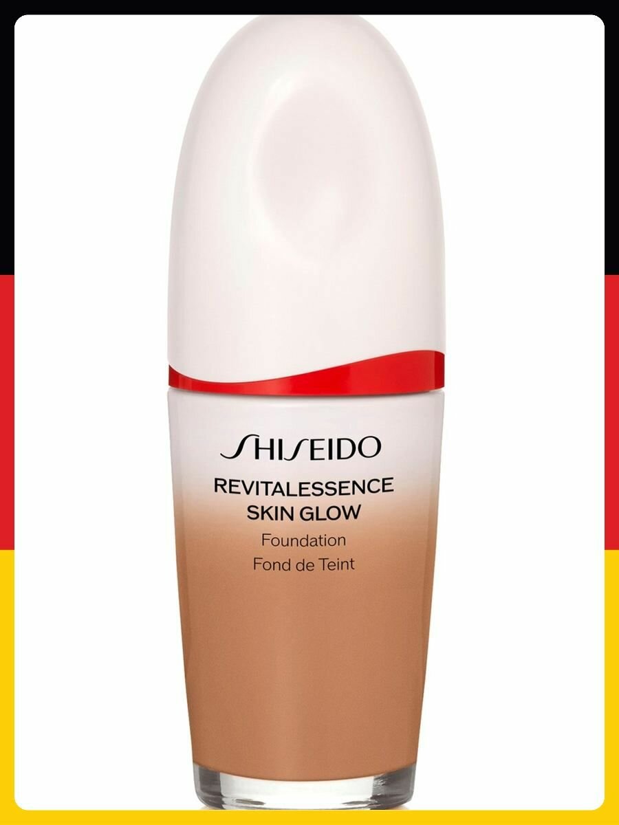 Тональный крем Shiseido RevitalEssence Skin Glow Foundation SPF30 410 Sunstone