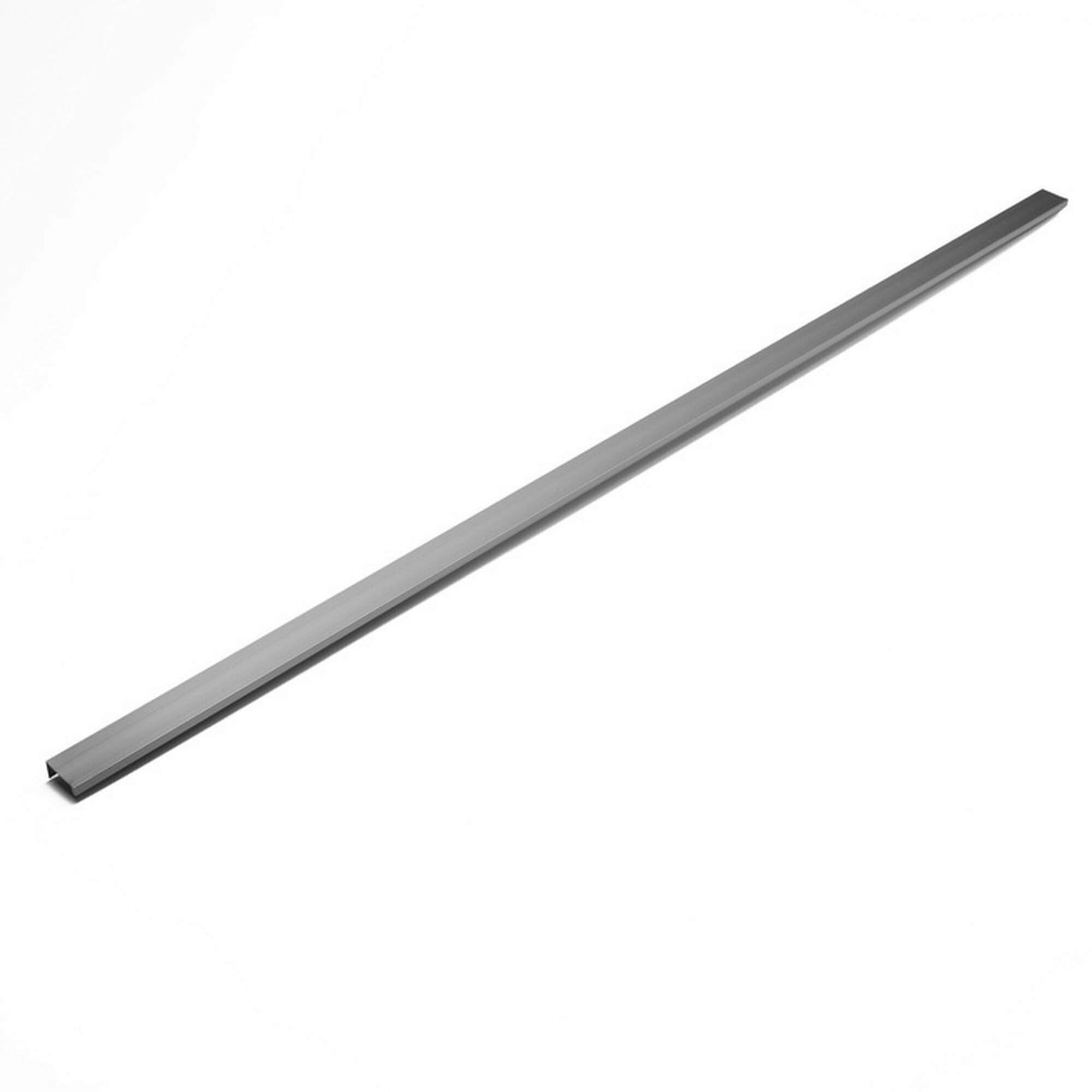 Ручка мебельная CAPPIO RT001, г-образная, графит, металл, 120 см