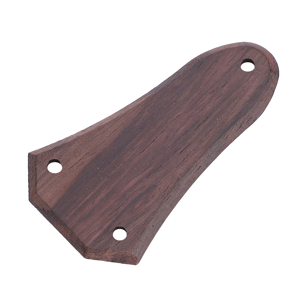 Rosewood Truss Rod Cover, High Quality Delicate Workmanship Long Time Use 3 Holes Sturdy And Durable for Instrument Lovers Guitar