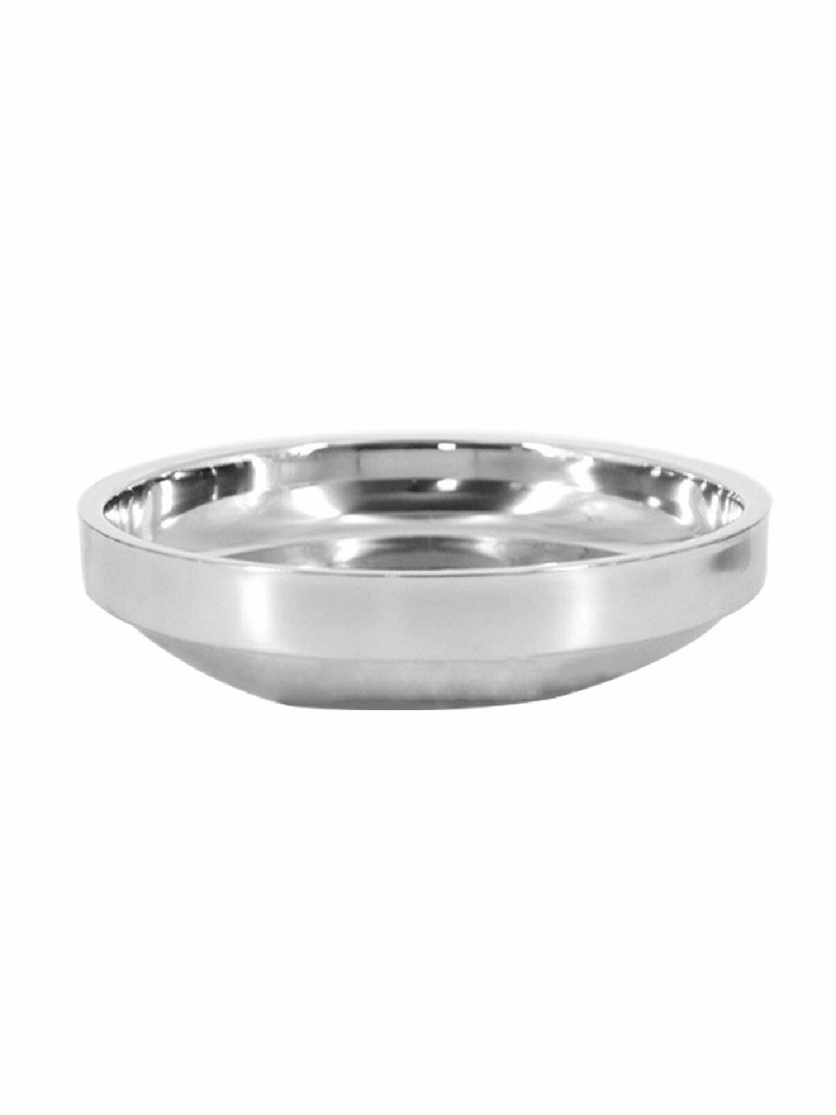 Чаша из нержавеющей стали. Двустенная изолированная чаша для риса. Теплоизоляционные чаши.