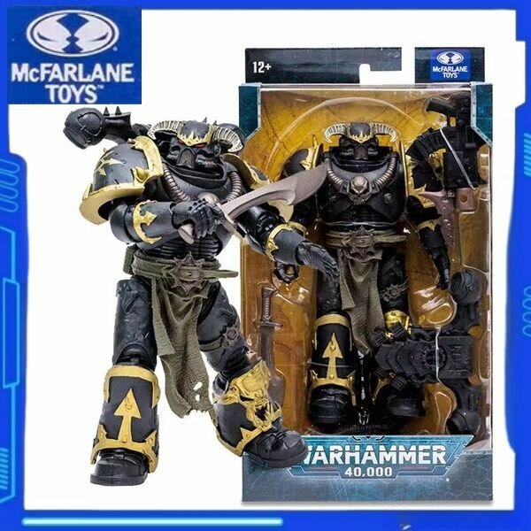 Подвижная фигурка Warhammer 40000 McFarlane Toys, Chaos Space Marine, конструктор для мальчиков, TDX1030-D