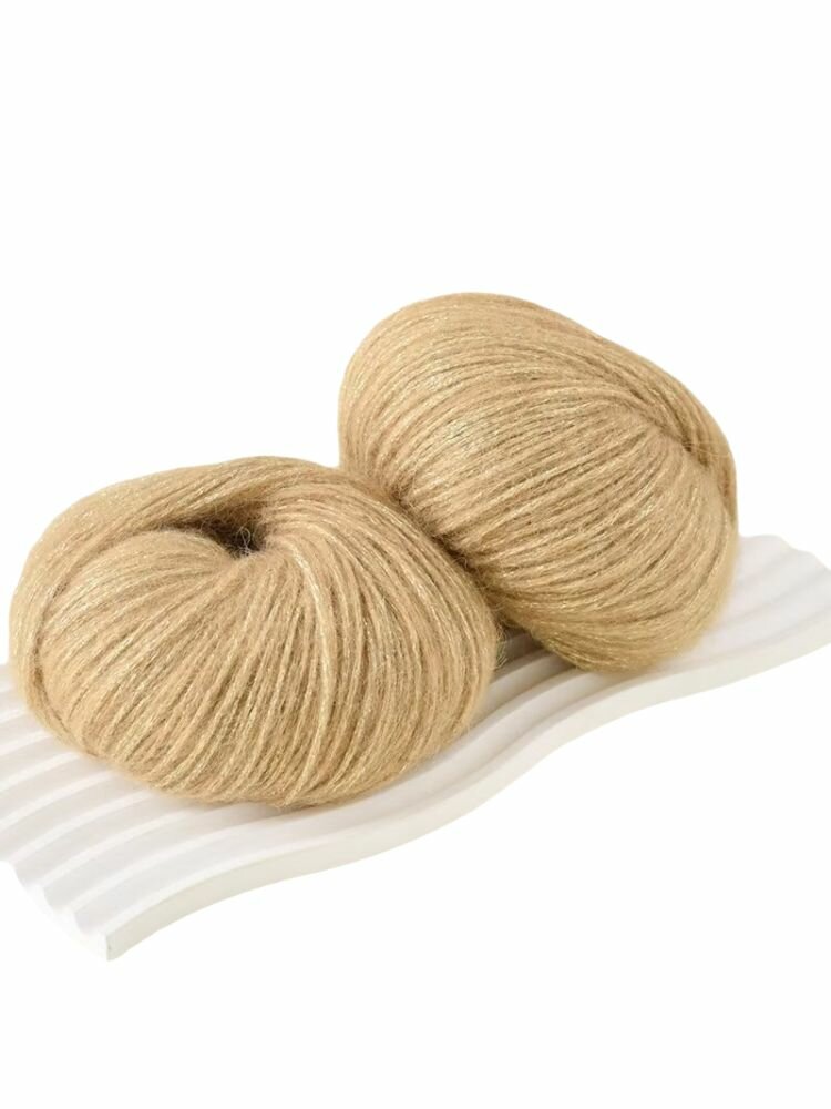 Вязальная нить из искусственного мохера и тонкой шерсти, материал для вязания ручной работы, из которого можно делать шапки, свитера, перчатки, кукол