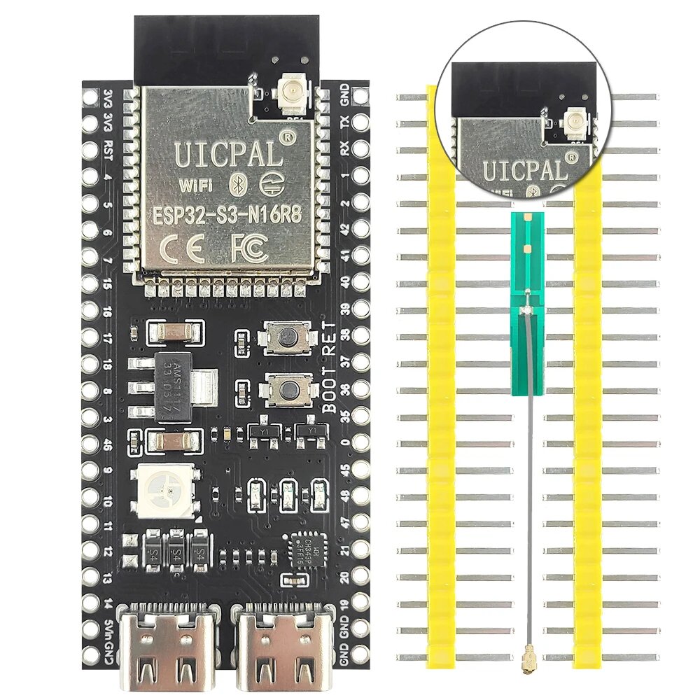 ESP32-S3WROOM1 N16R8 модуль Wi-Fi S3