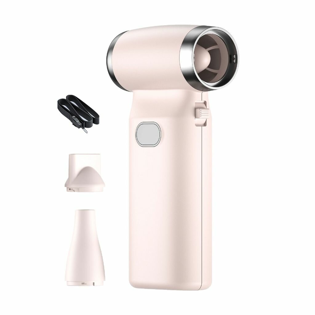 Турбо-воздуходув с LCD-экраном для очистки клавиатур, Розовый