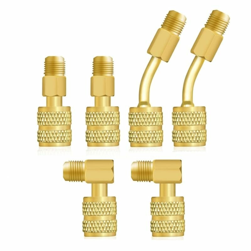 Запчасть для кондиционера, Набор инструментов для ремонта кондиционера и холодильника, комплект соединений R410A, один