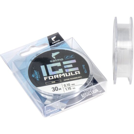 Леска монофильная зимняя Salmo Elite ICE FORMULA Clear 030/010