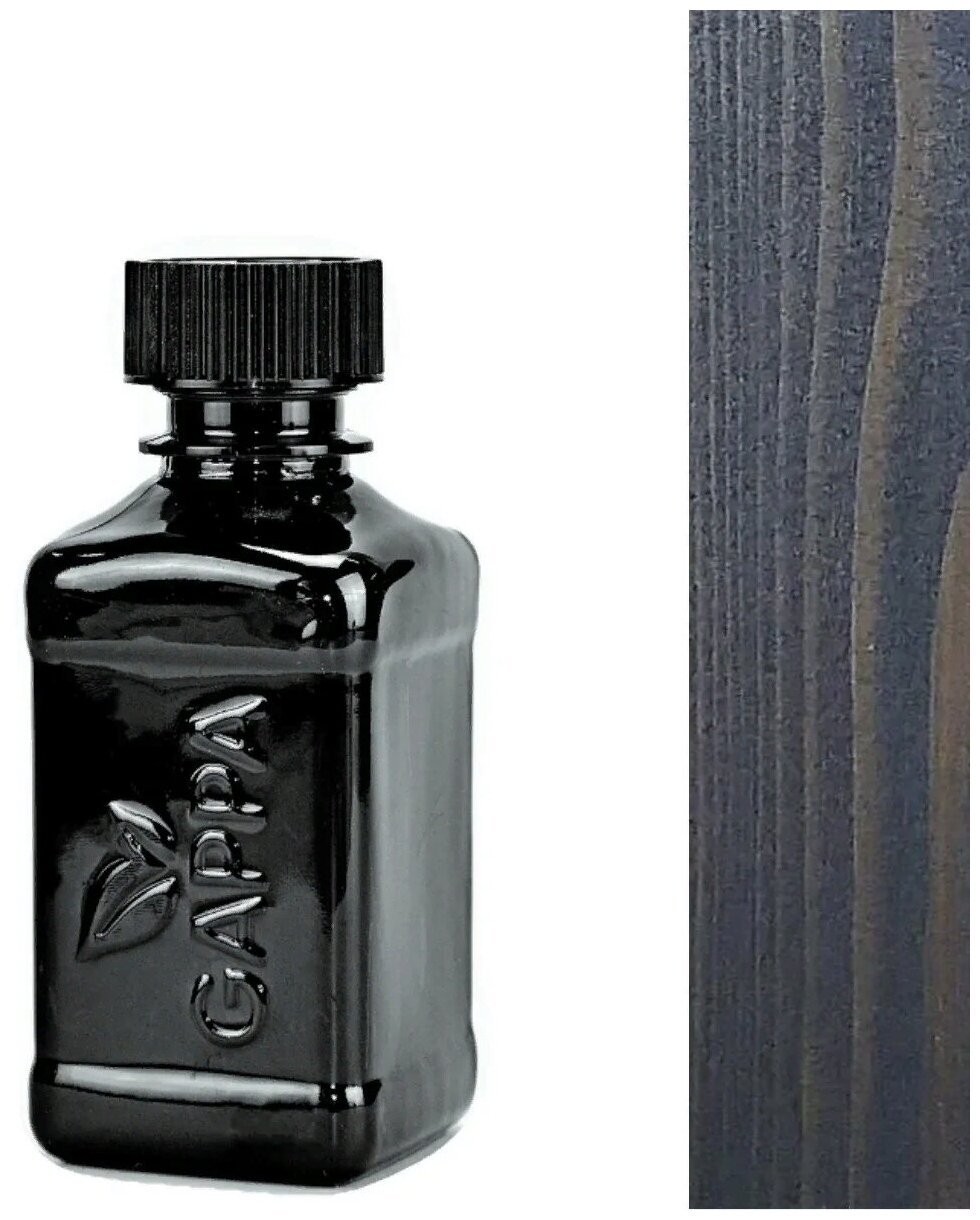 Масло с твёрдым воском GAPPA 7001 (черный графит/матовое), 200 мл