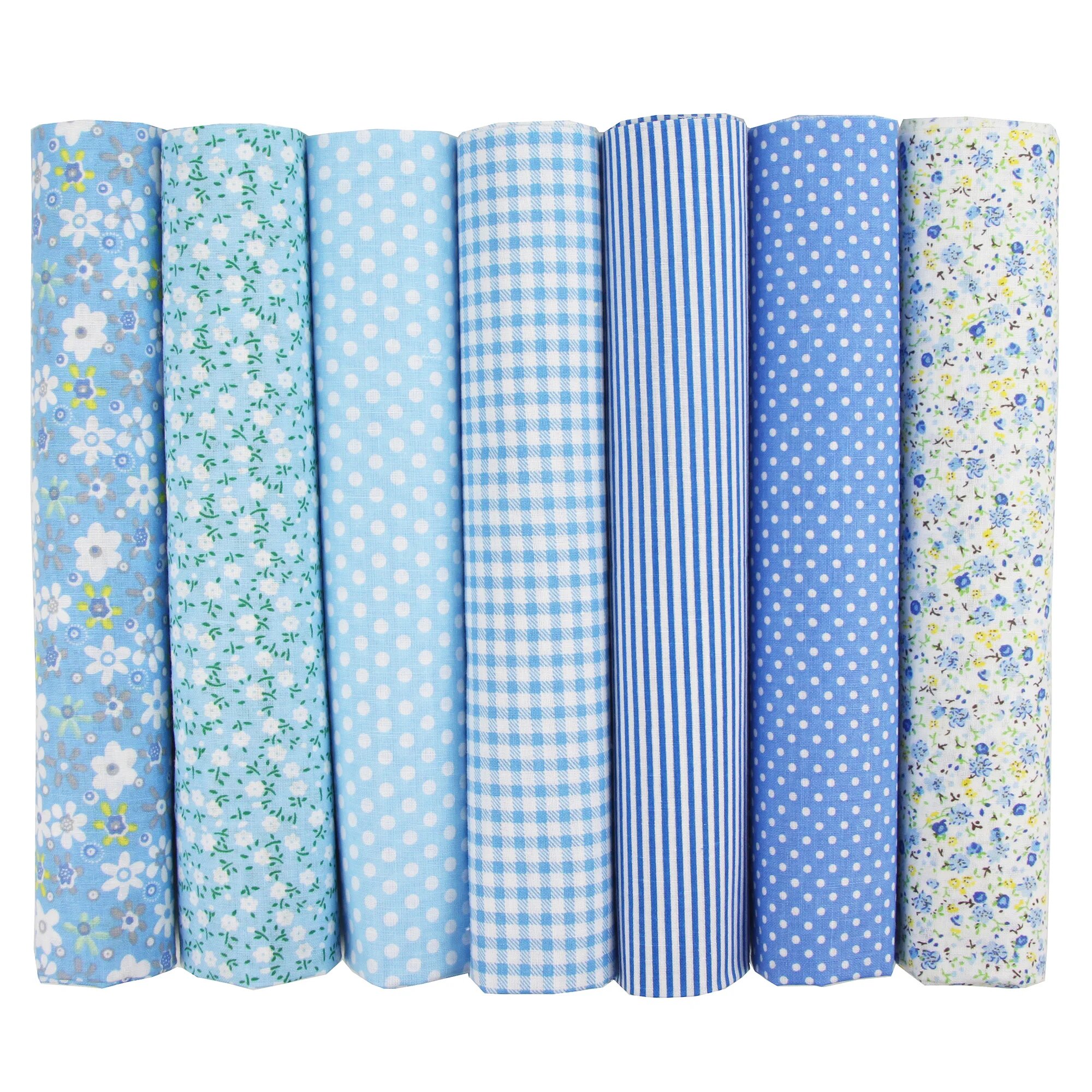INFEI Хлопковая ткань для рукоделия 7 шт.